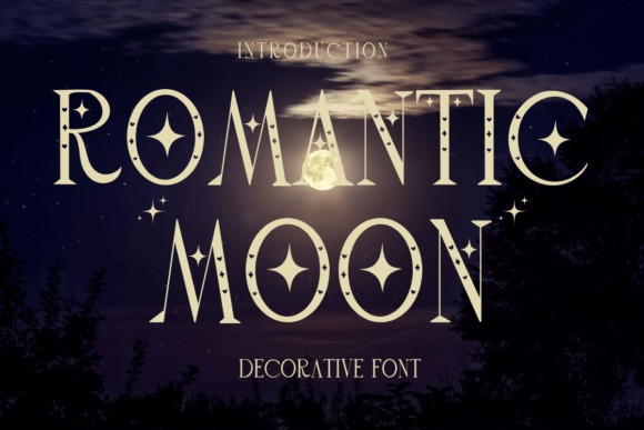Romantic Moon Font - Free Font