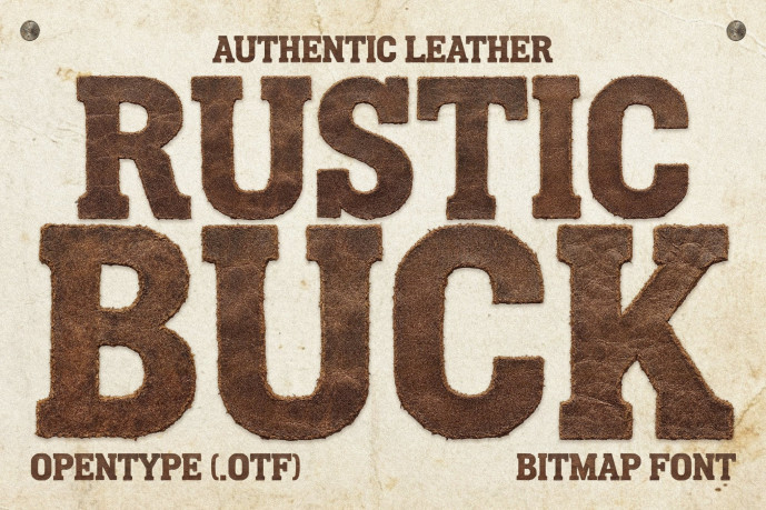 Rustic Buck Font - Free Font
