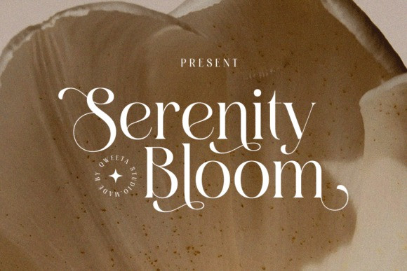 Serenity Bloom Font - Free Font