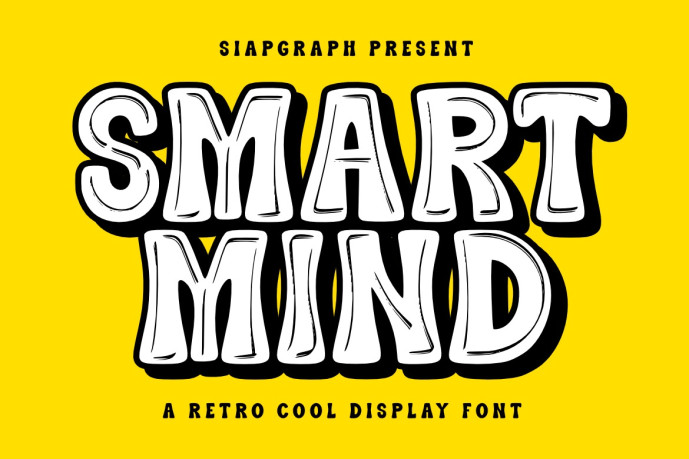 Smart Mind - Cool Groovy Font - Free Font