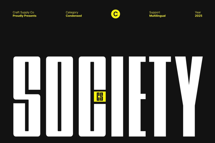 Society Font - Free Font