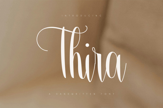 Thira Script Font - Free Font