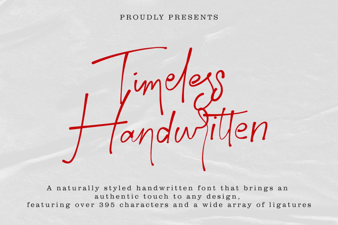 Timeless Handwritten Script Font - Free Font