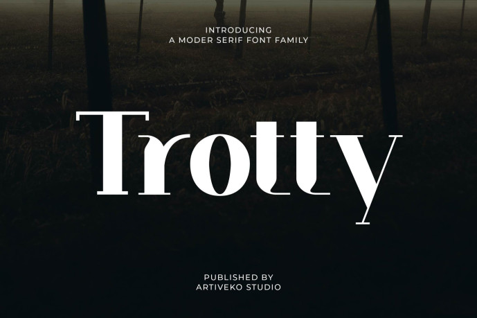 Trotty Font Family - Free Font