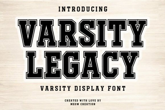 Varsity Legacy Font - Free Font