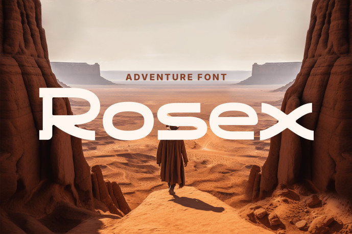 Rosex Western Adventure Font - Free Font