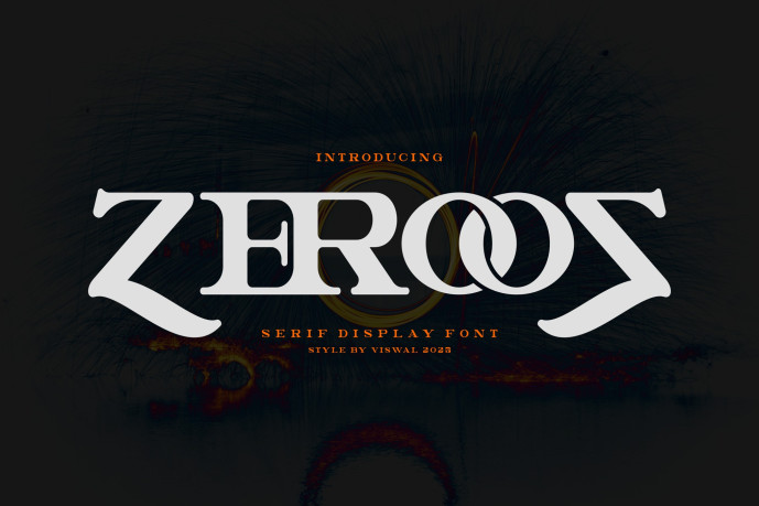 Zerooz – Classic Bold Typeface - Free Font