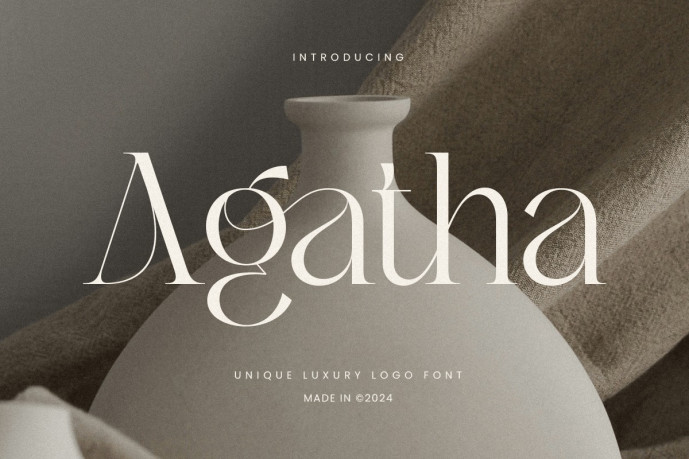 Agatha Serif Font - Free Font