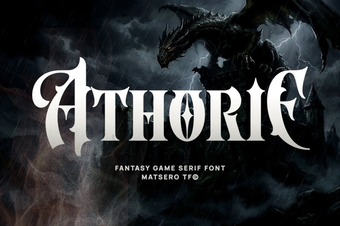 Athorie Fantasy Font - Free Font