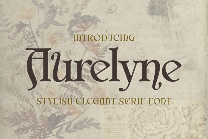 Aurelyne Font - Free Font