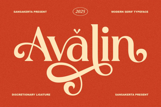 Avalin Font - Free Font