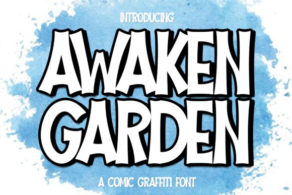 Awaken Garden Font - Free Font