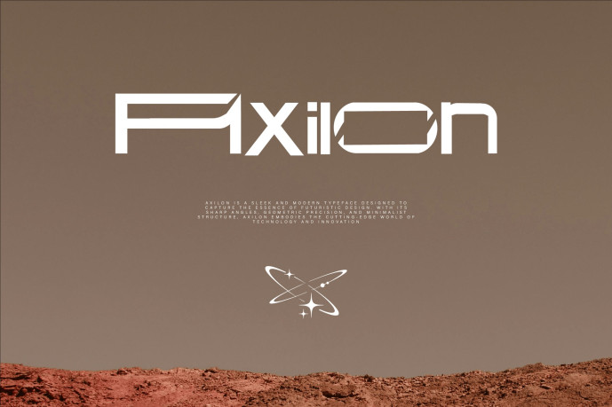 Axilon - Futuristic Font - Free Font