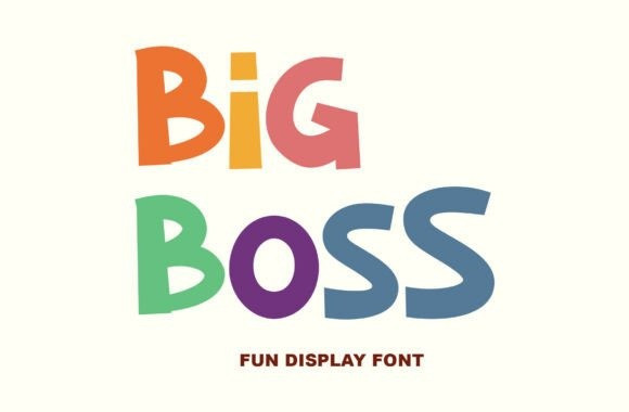 Big Boss Typeface - Free Font