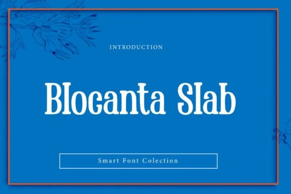 Blocanta Slab Font - Free Font