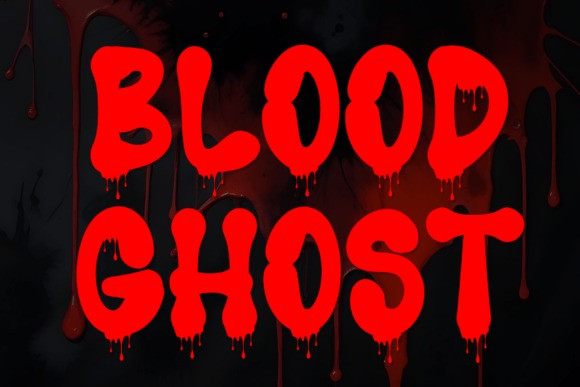 Blood Ghost Font - Free Font