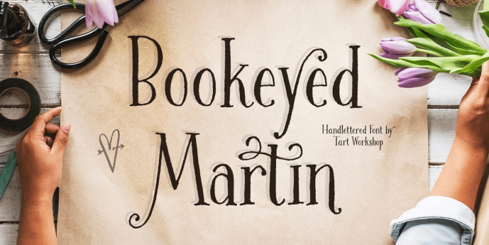 Bookeyed Martin Font - Free Font