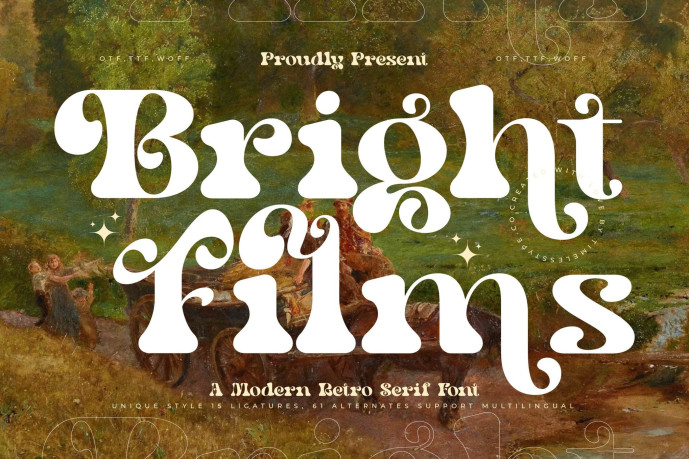 Bright Films Font - Free Font