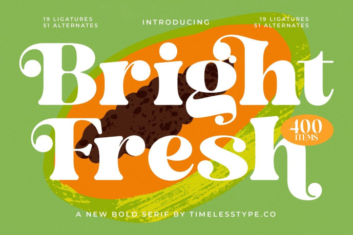 Bright Fresh Font - Free Font