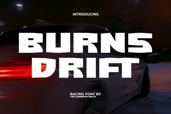 Burns Drift Font - Free Font