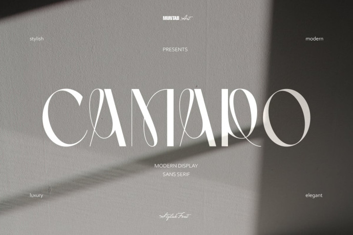 Camaro | Stylish Display Font - Free Font