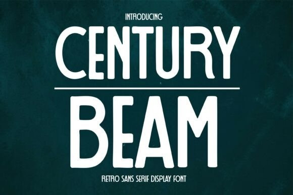 Century Beam Font - Free Font