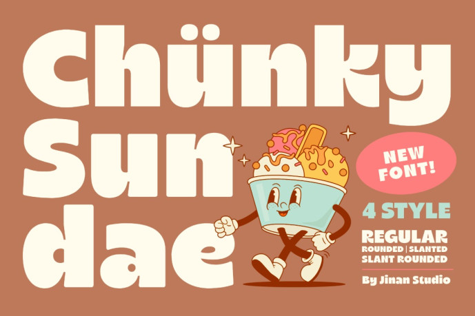 Chunky Sunda Font - Free Font