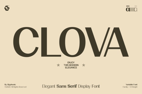 Clova Font - Free Font