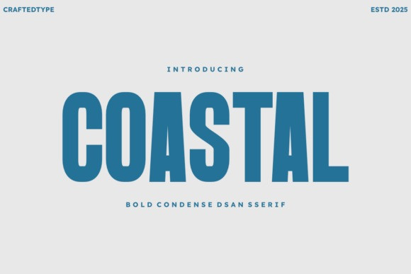 Coastal Font - Free Font