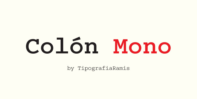 Colon Mono Font Family - Free Font