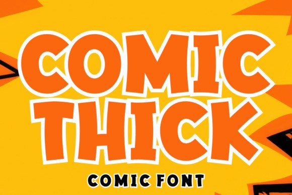 Comic Thick Font - Free Font