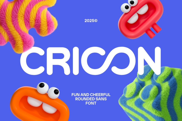 Cricon - Rounded Font - Free Font