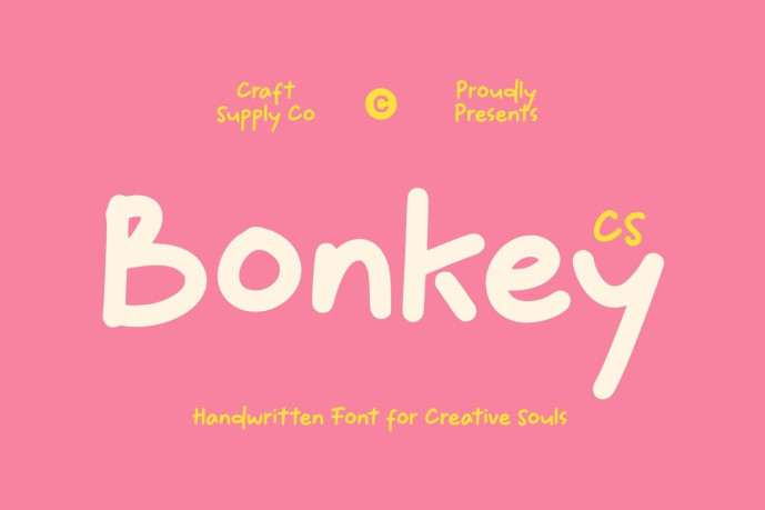 CS Bonkey Font - Free Font