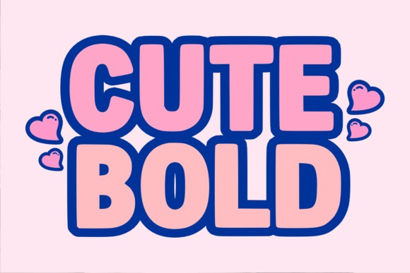 Cute Bold Font - Free Font