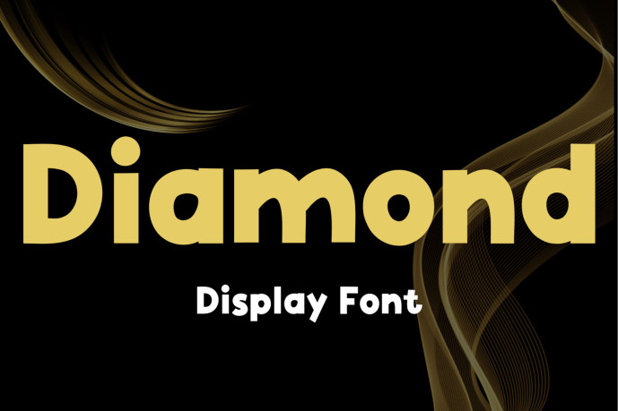 Diamond Display Font - Free Font