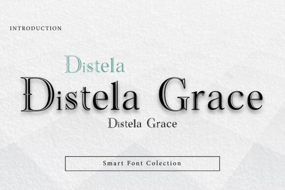 Distela Grace Font - Free Font