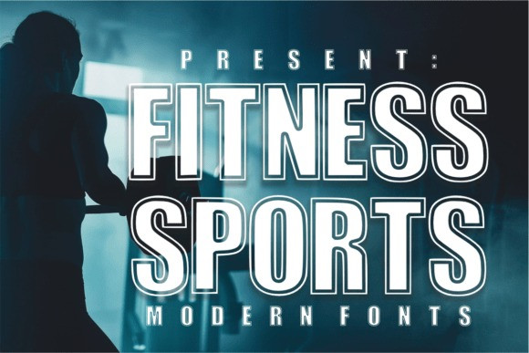 Fitness Sport Font - Free Font