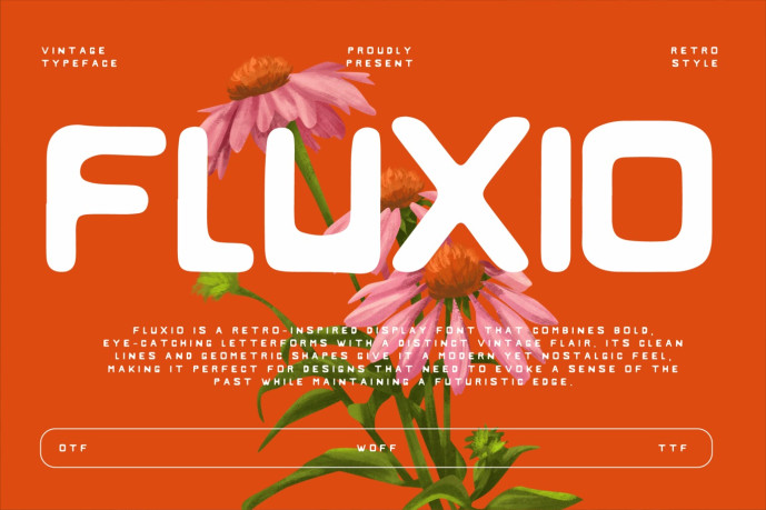 Fluxio Font - Free Font