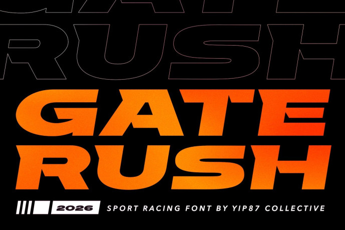 Gate Rush Font - Free Font