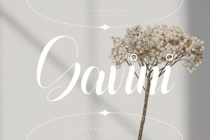 Gavini - A Handwritten Font - Free Font