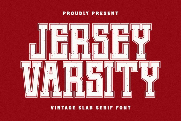 Jersey Varsity Font - Free Font