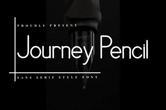Journey Pencil Font - Free Font