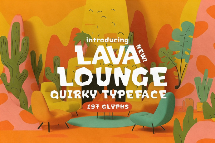 Lava Lounge Font - Free Font