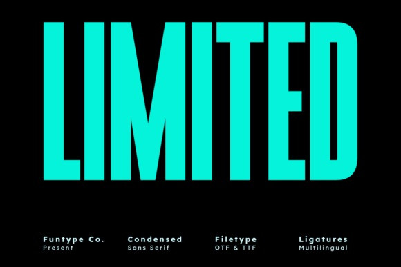 Limited Font - Free Font