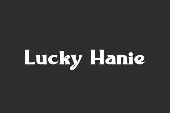 Lucky Hanie Font - Free Font