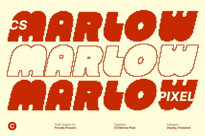Marlow Pixel Font - Free Font