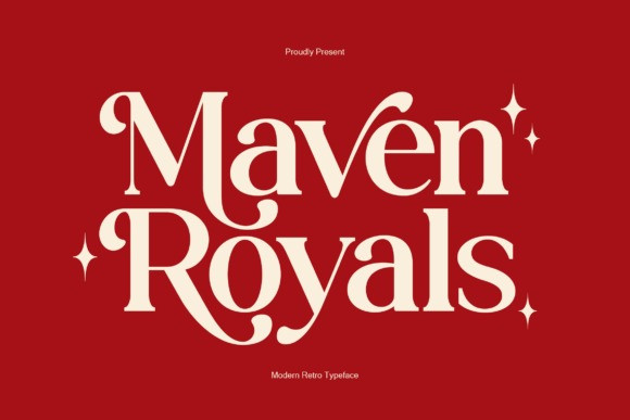Maven Royals Font - Free Font