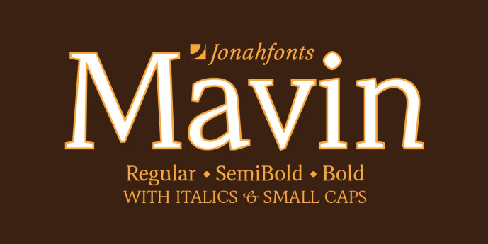 Mavin Font Family - Free Font