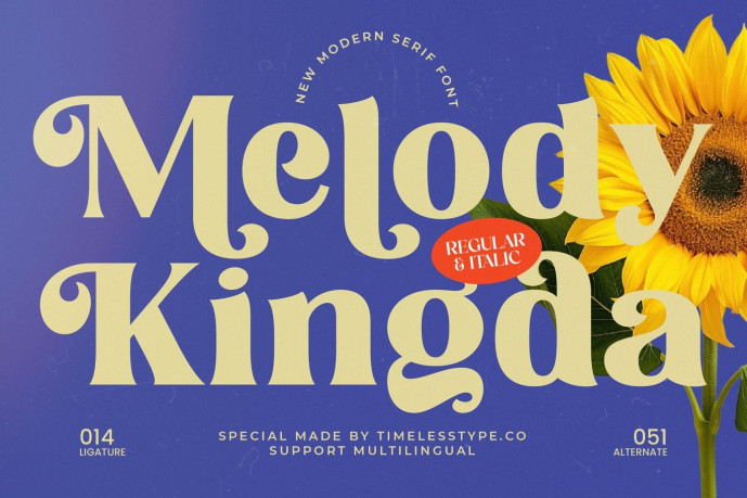 Melody Kingda Font - Free Font