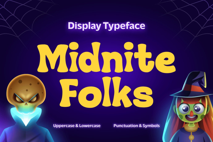 Midnite Folks Font - Free Font